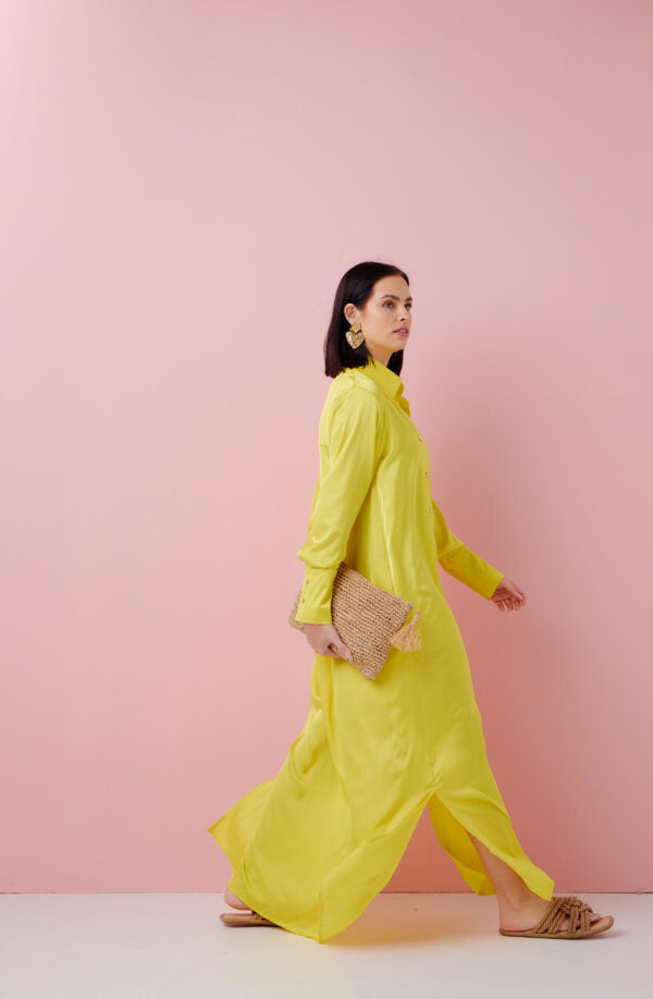 Catalina Dress | Yellow – BySi Collection