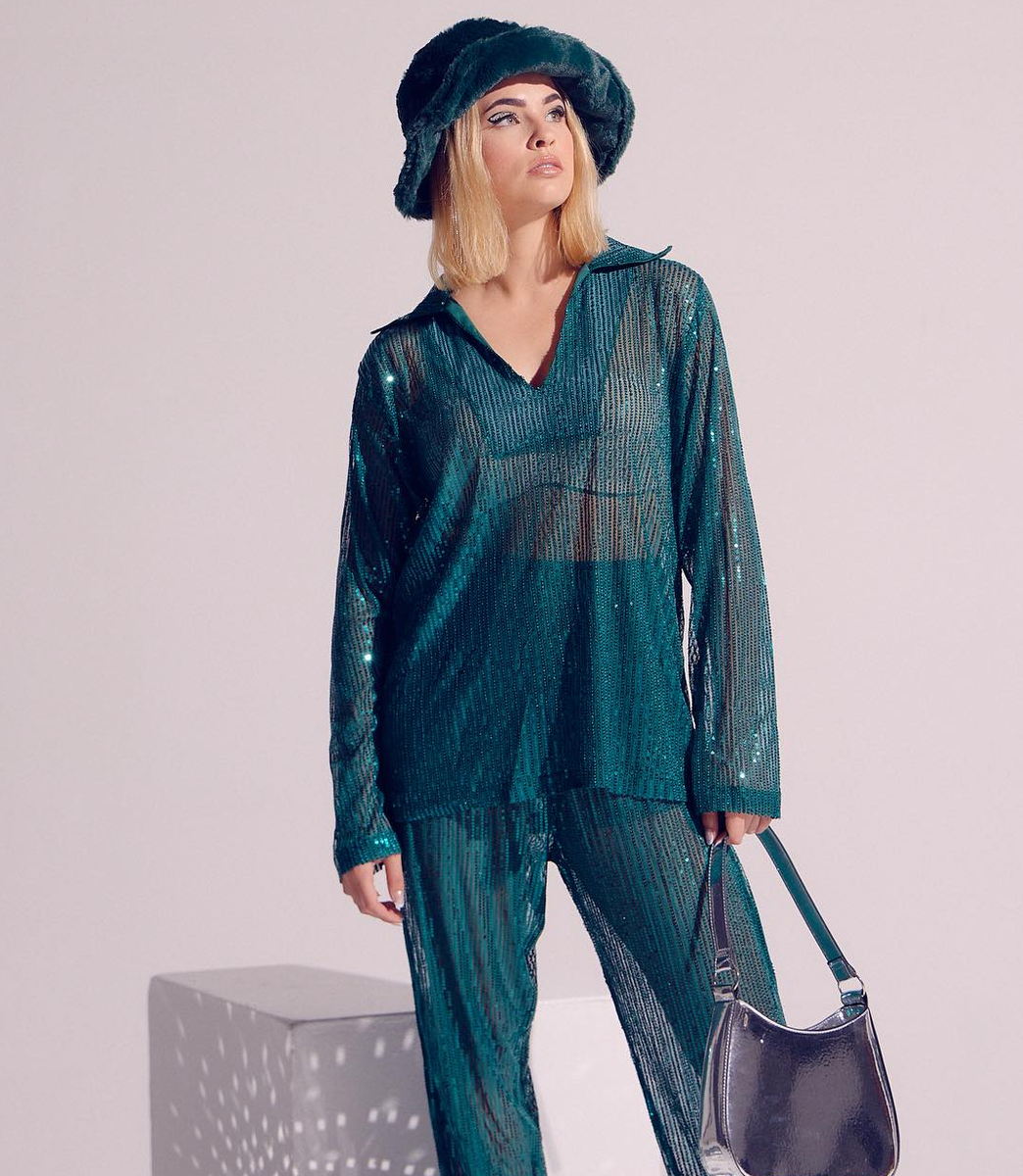 Cher Shirt | Emerald Green – BySi Collection